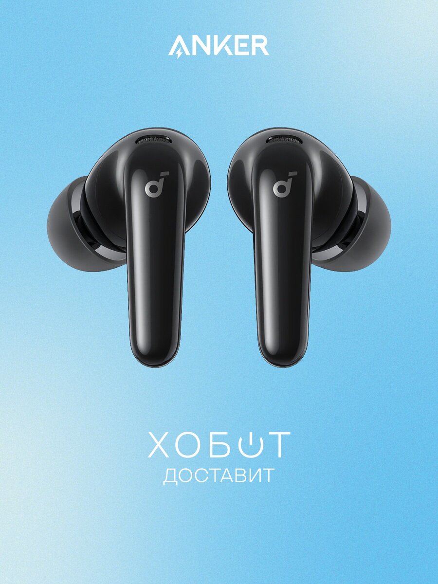 Наушники Anker Soundcore R60i черный