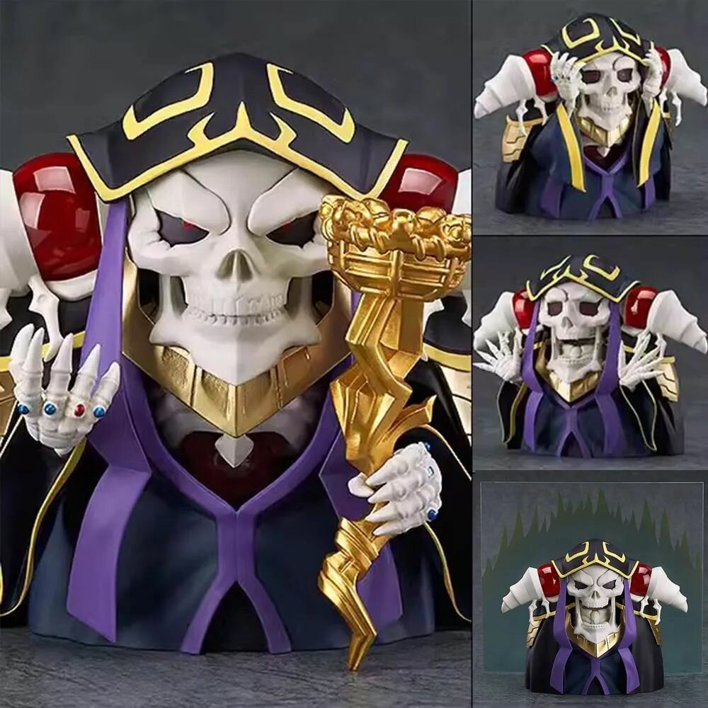 Фигурка Оверлорд Аинз Оал Гоун / Overlord Ainz Ooal Gown Нендороид (10cm) 631