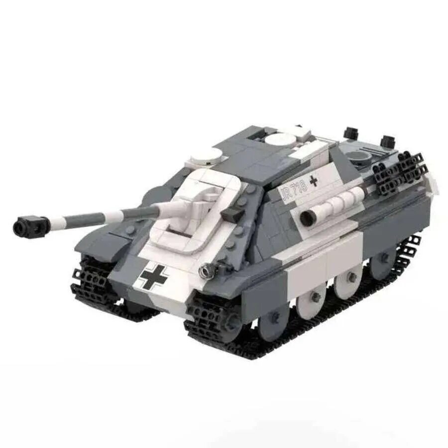 Jagdpanther Танк Разрушитель Строительный набор 680 деталей для детей 6+