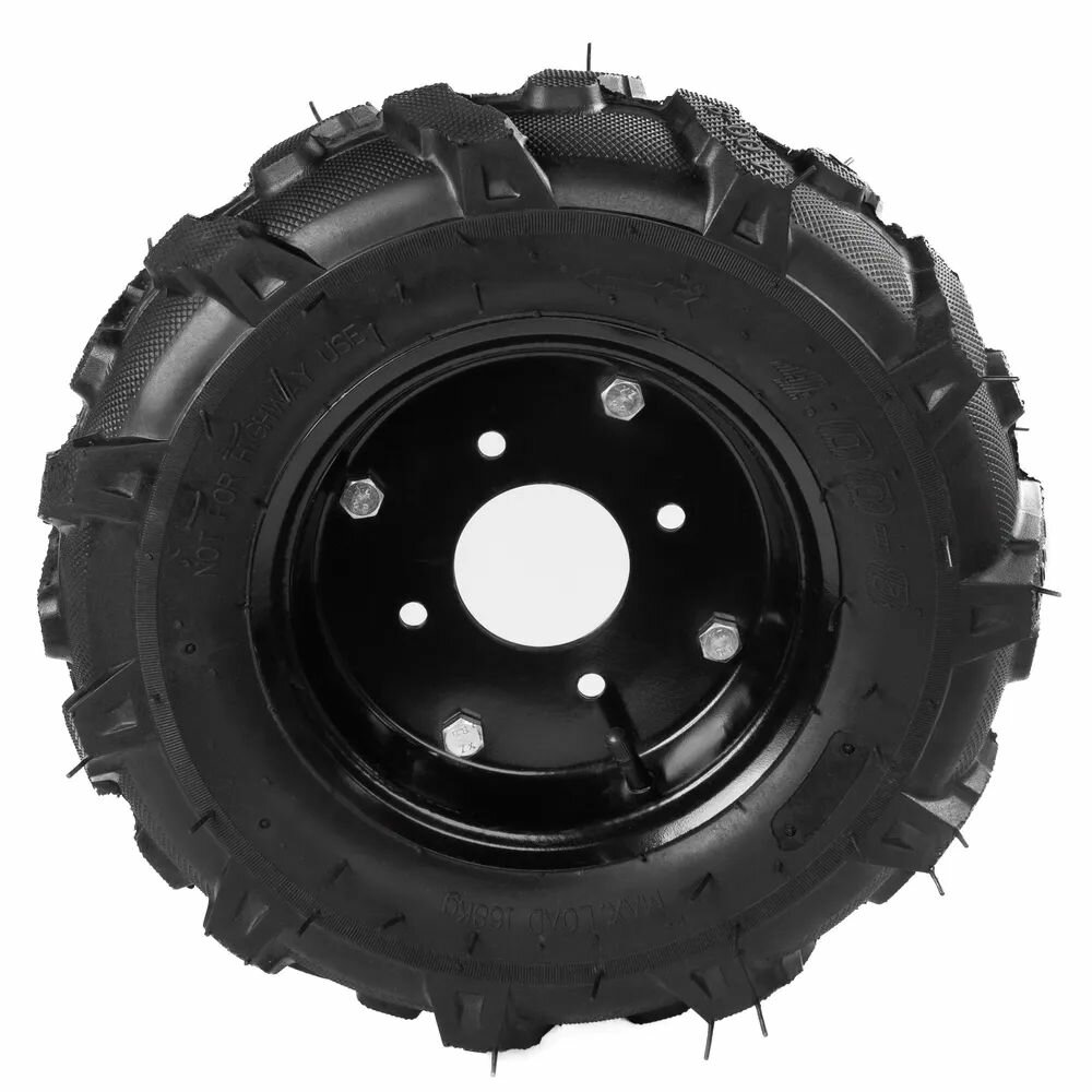 Колесо в сборе пневмо 4.00-8 (шина+камера+диск) "Елочка" (Каскад)