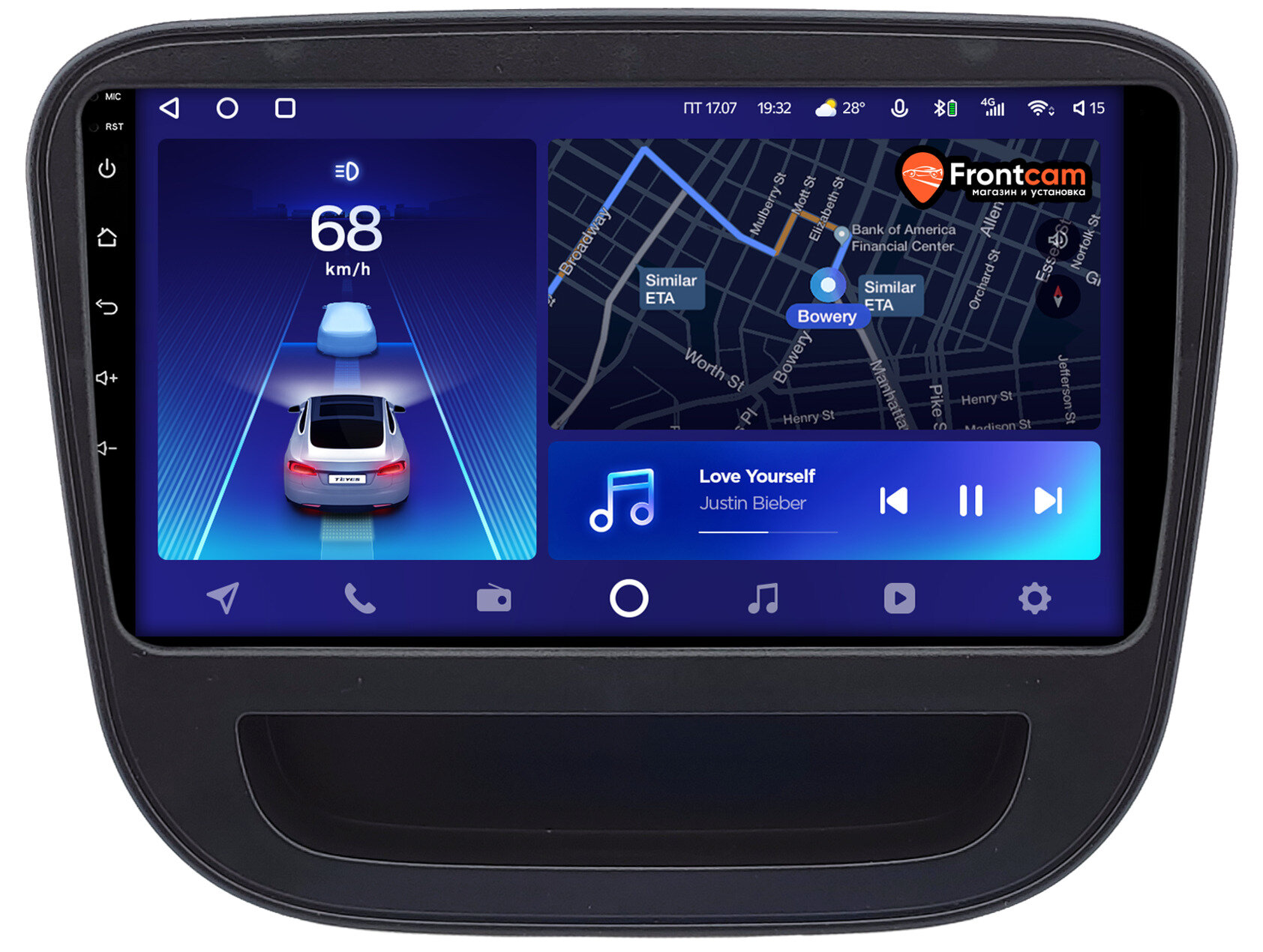 Штатная магнитола Chevrolet Malibu 9 2015-2024 Teyes CC2 PLUS 6/128 9" RM-9-1474 Android 10 (4G-SIM, DSP, QLed)