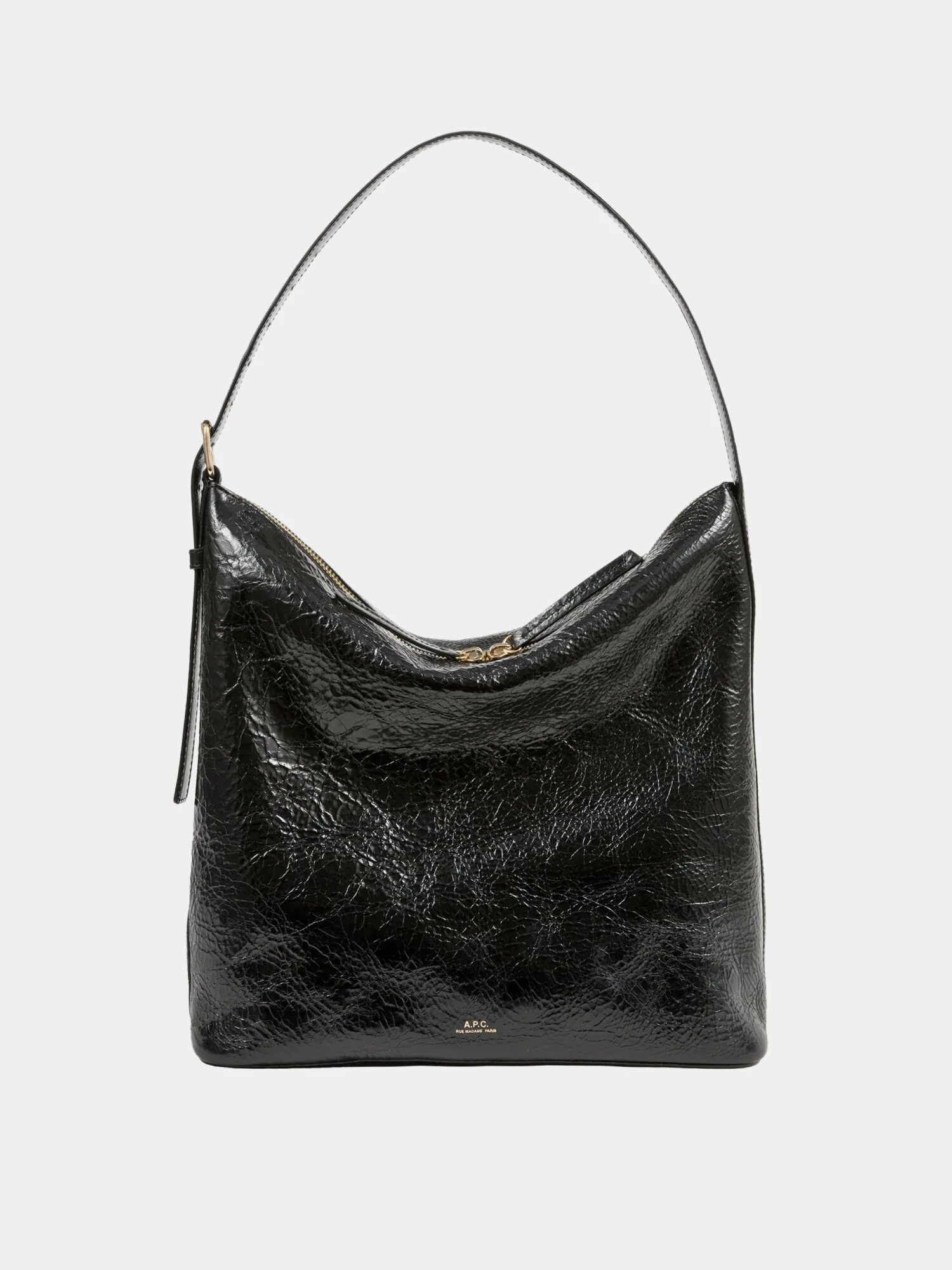 Сумка хобо Crinkled Leather