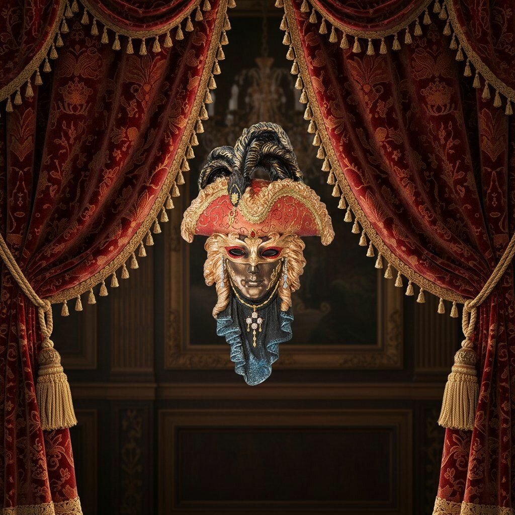 Венецианская маска Треуголка