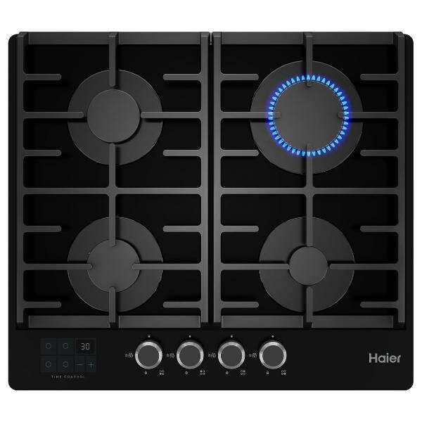 Встраиваемая газовая панель независимая Haier HHX-G64CNSB