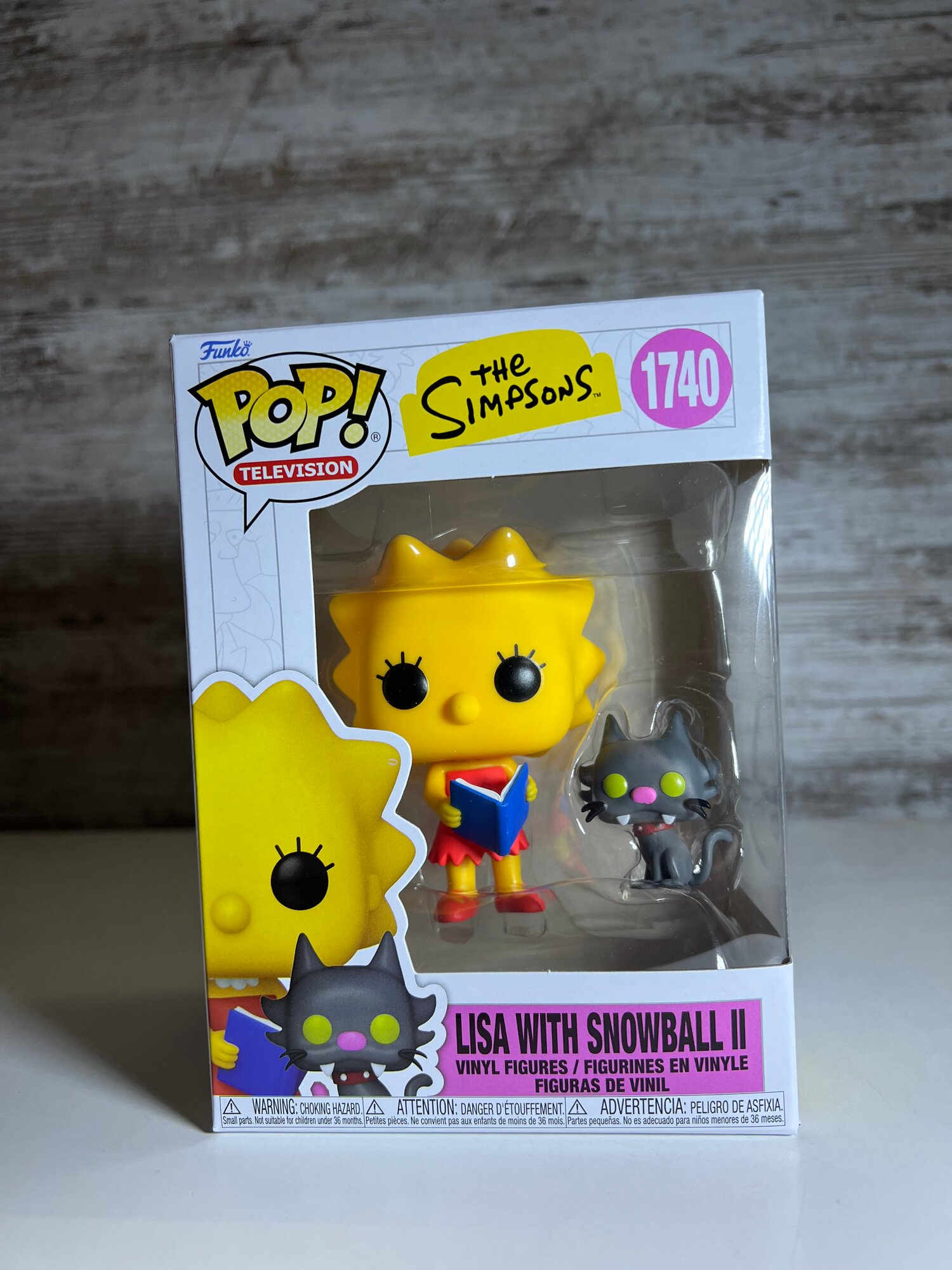 Фигурка Фанко Лиза и Снежок, Lisa with Snowball, the Simpsons, 10 см от Funko