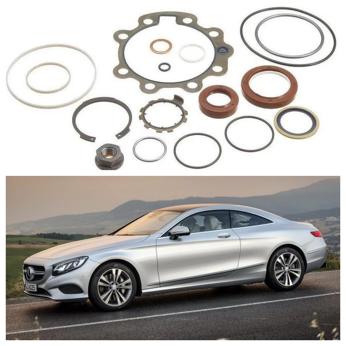 Ремкомплекты ГУР 0EM для Mercedes W140 S320 1992-1999 1404602901