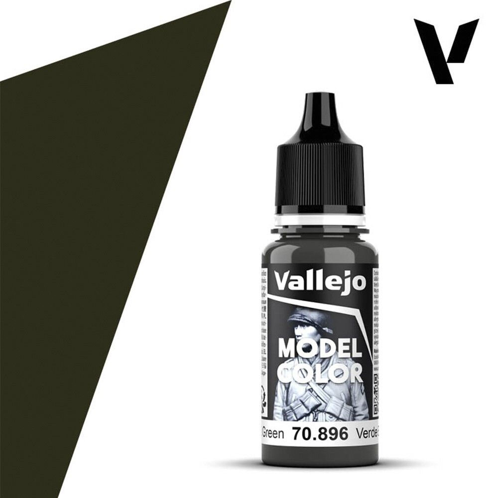 Настольная игра Vallejo Краска Vallejo Model Color: Ger. C. Extra Dark Green 70.896