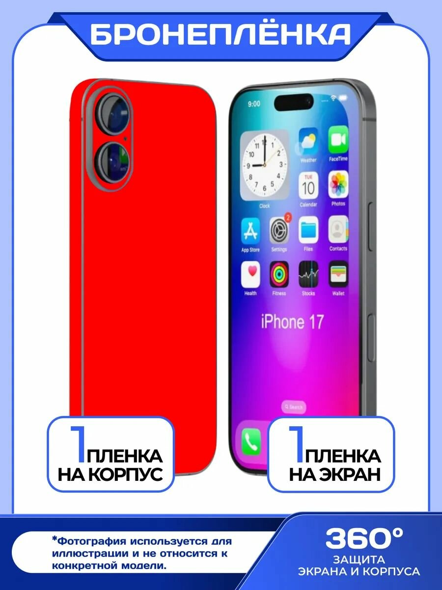 Пленка на экран и корпус для iPhone 16