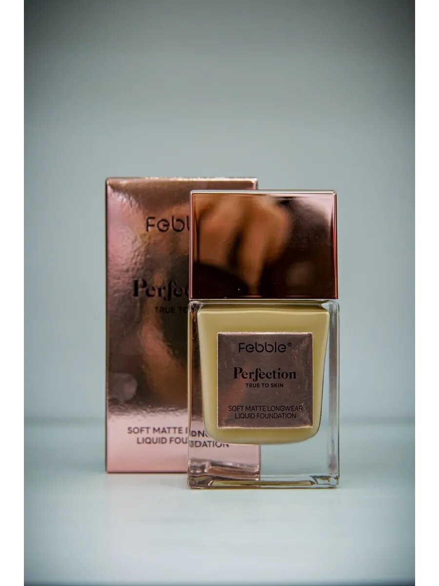 Тональный крем Febble Perfection Soft Matte Longwear Liquid Foundation