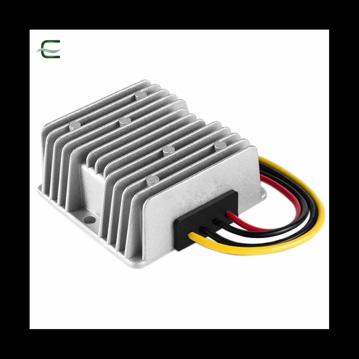 (I U H K) DC 12 / 24V в 48V 6A 288W Регулятор преобразователя напряжения DC/DC повышающий трансформатор Водонепроницаемый