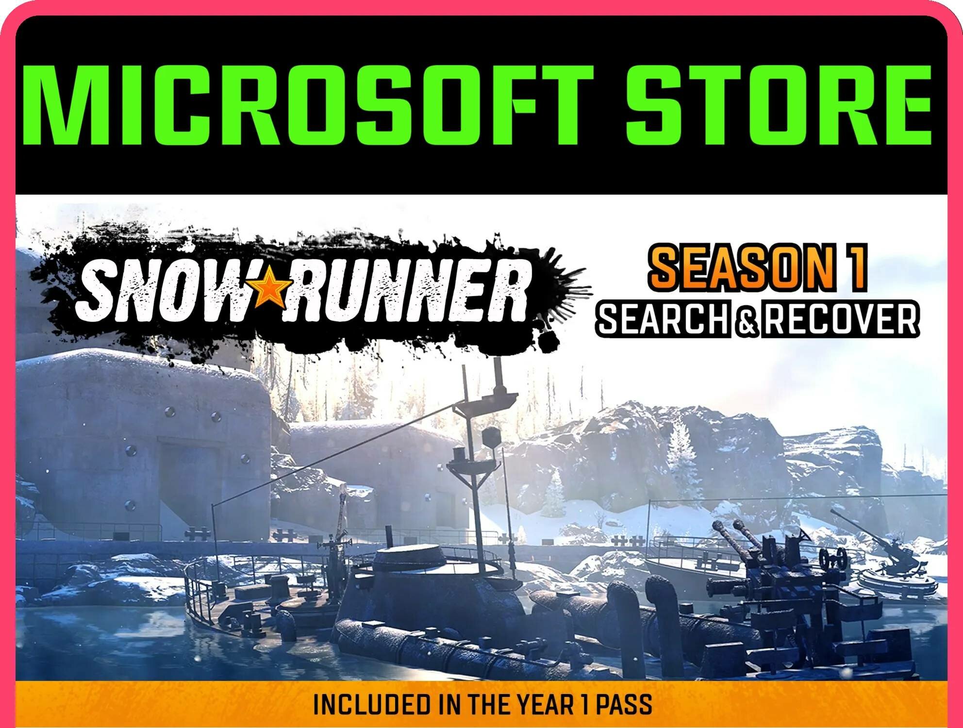 SNOWRUNNER - SEASON 1: SEARCH & RECOVER (WINDOWS 10) PC | Работает на ваш акк | Игра навсегда | Быстрая доставка