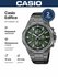 Наручные часы CASIO, серый/зеленый