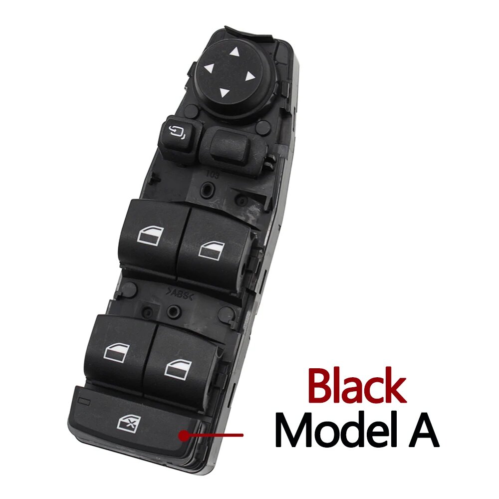 Переключатель стеклоподъемника Black Model A для BMW X5 X6 E70 E71