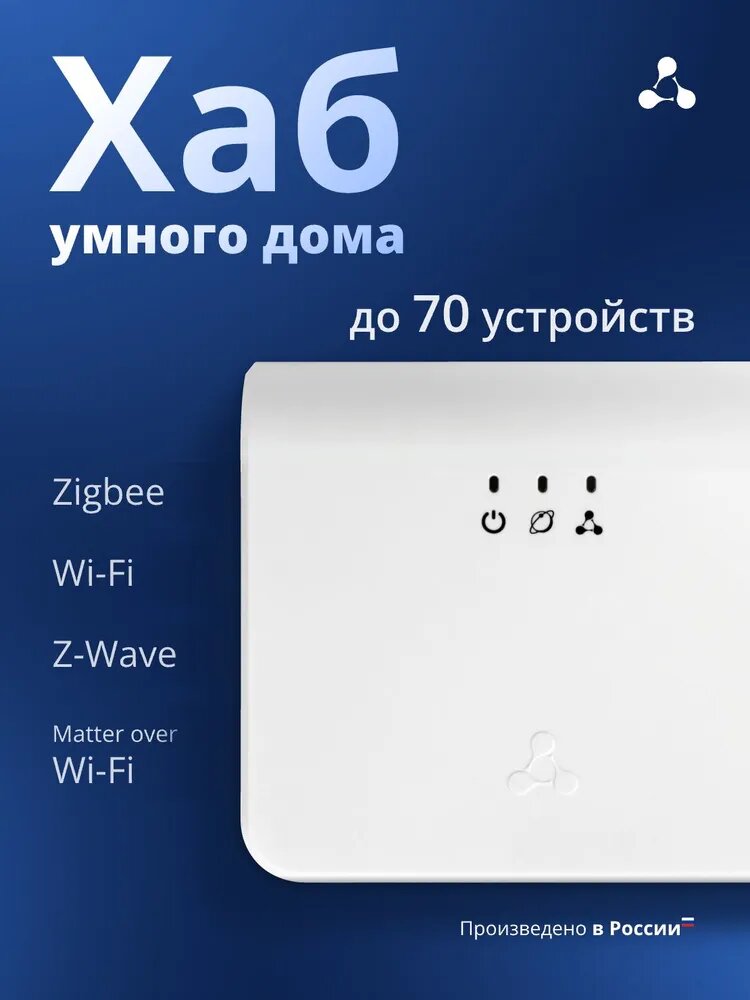 Локальный хаб для умного дома Eltex SL-10-WBZ с Z-Wave, Zigbee, WIFI, Matter over WIFI