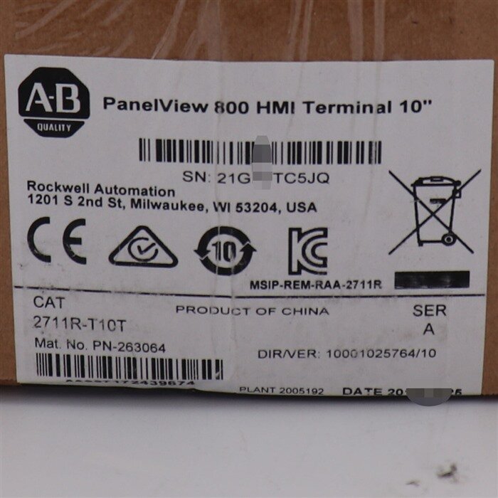 Модуль Allen-Bradley 2711R-T10T