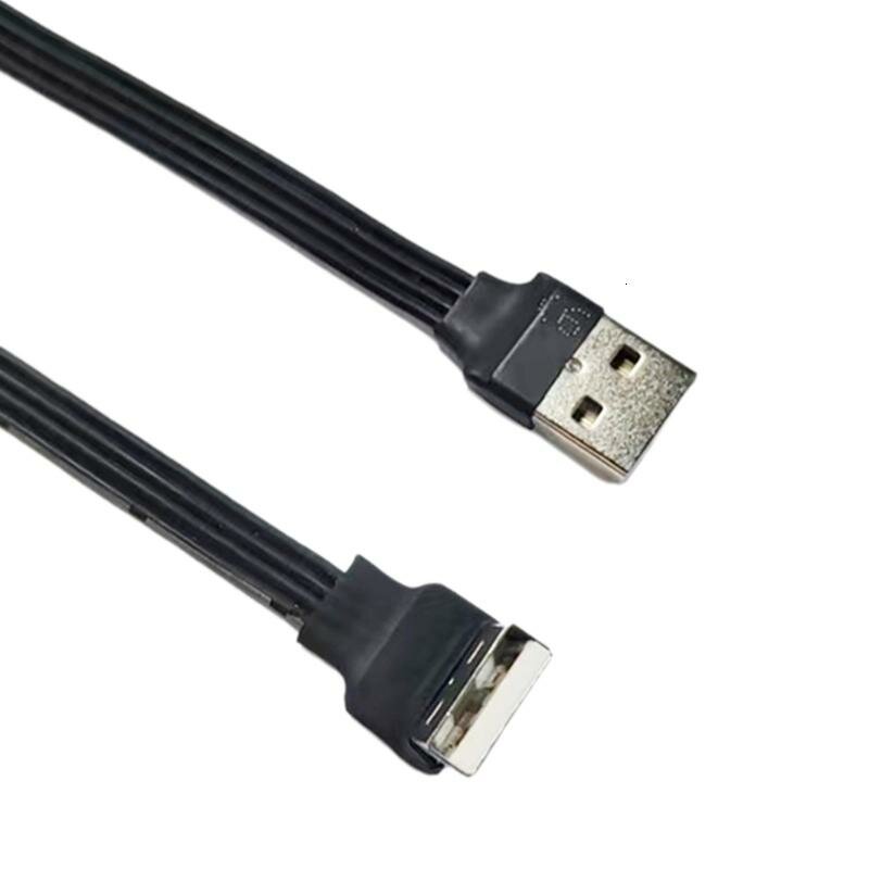 USB-кабель под прямым углом, USB 2.0, 0.5m - Подключенный USB