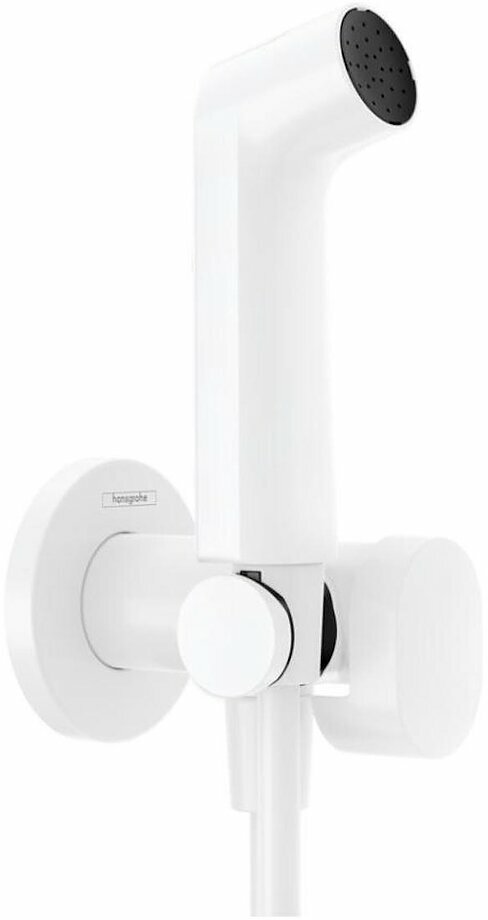 Гигиенический душ Hansgrohe EcoSmart+ 29232700 белый матовый