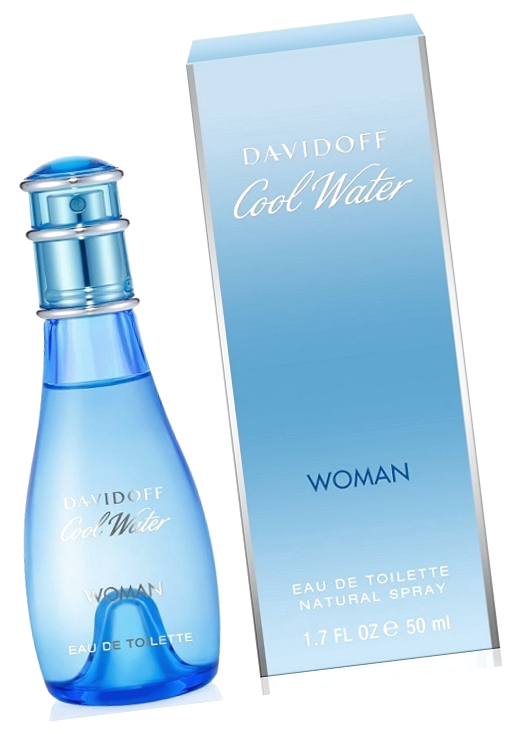 Женская туалетная вода Davidoff Cool Water 50 мл - Давидофф Кул Ватер