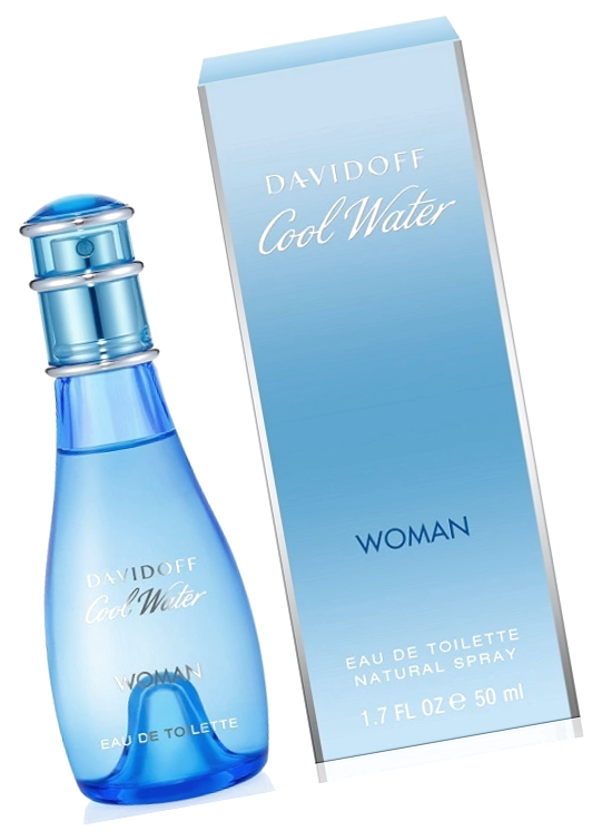 Davidoff Cool Water eau de toilette женская 50 мл - Давыдов Кул Ватер
