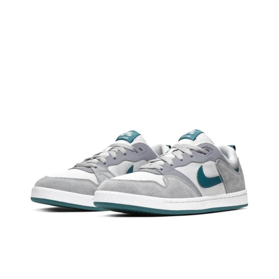 Кроссовки NIKE SB Alleyoop, размер EU 46 стопа (30CM), gray&green — фото 1