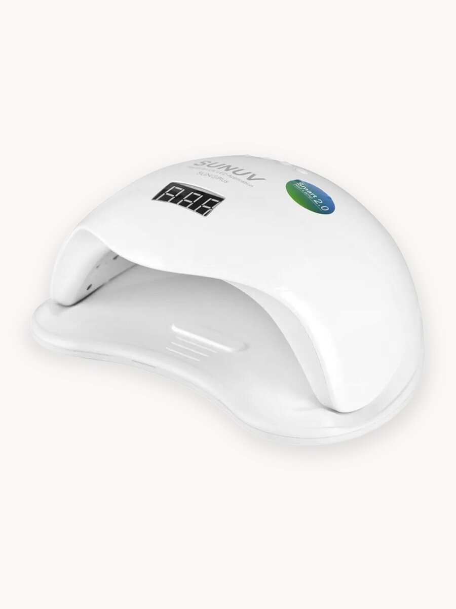 Лампа SUNUV SUN 5 PLUS, LED-UV, для маникюра и педикюра, белая, 48Вт