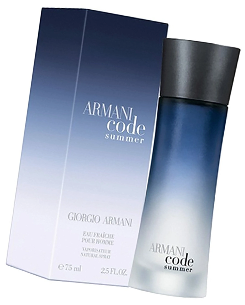Мужская туалетная вода Giorgio Armani Code Summer Eau Fraiche 75 мл - Армани Код Саммер Пур Ом