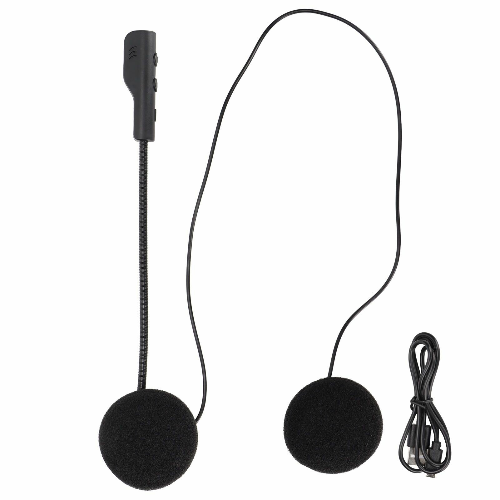 T4 Bluetooth-гарнитура для шлема с регулировкой громкости Bluetooth 5.0 Спортивные наушники с шумоподавлением для мотоцикла