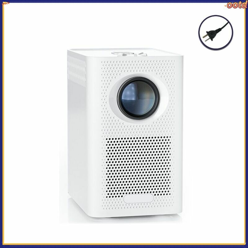 1280P Android Smart Projector - White EU Version 1280P Андроид проектор Белый Европейская версия