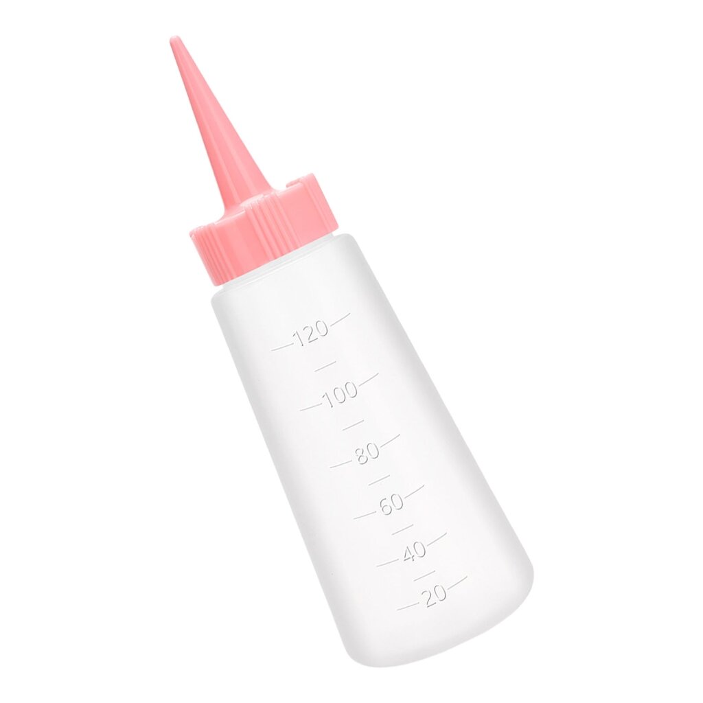 Бутылка-Аппликатор Для Масла Для Волос объемом 120 мл Бутылка Для Чистки Волос Пластиковая Бутылка Для Выжимания