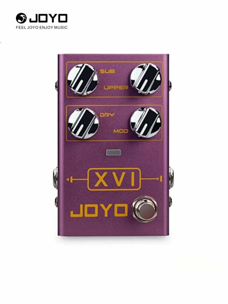 JOYO R-13 XVI Педаль октавного эффекта с модуляцией modulation, реальный байпасный бас JOYO R 13