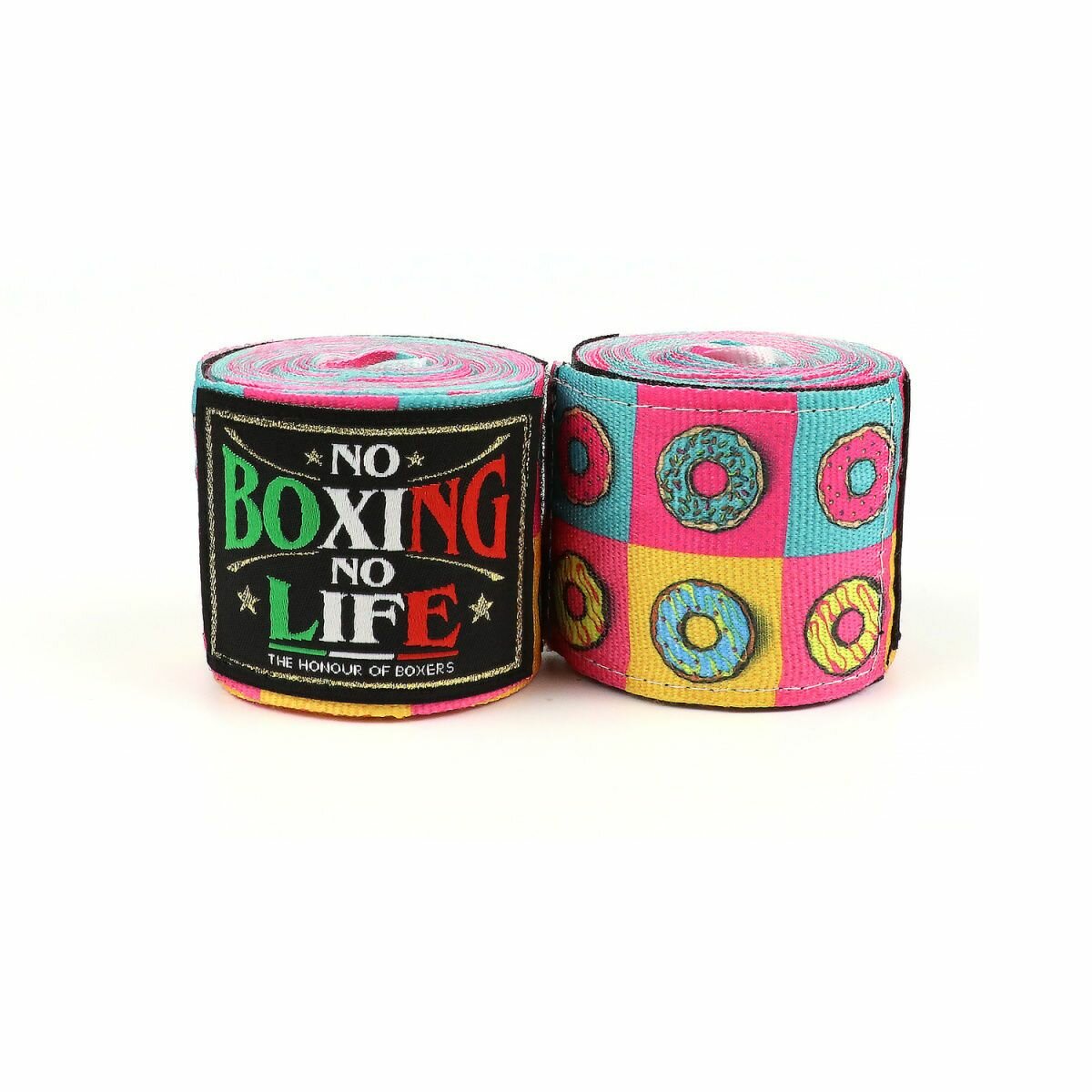 NoboxingNolife, рука обернута боксерским бинтом за десять тысяч долларов, 4.7 метров