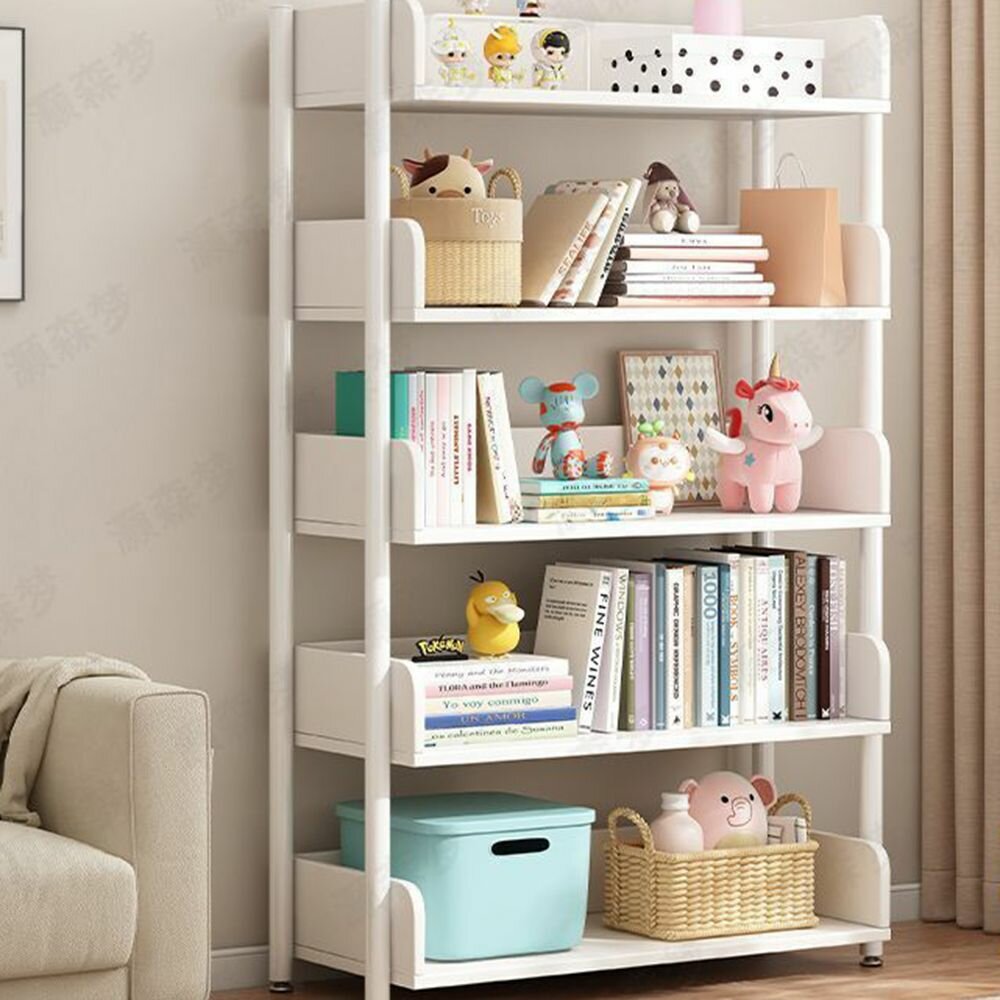 Белые полки 5 этажей