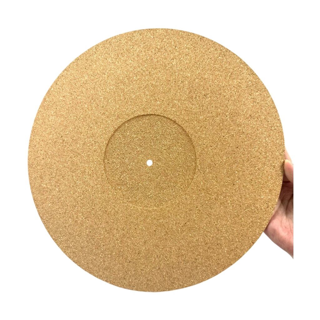 Резиновая пробковая пластинка с рифлением спереди