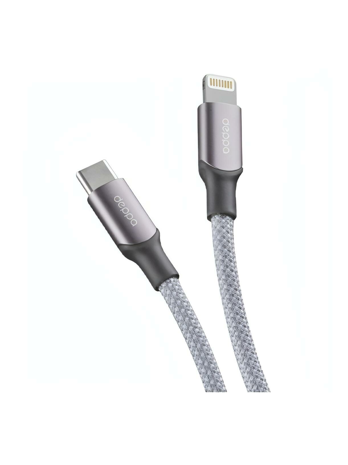 Кабель Deppa USB-C - Lightning 1.5м (72559)