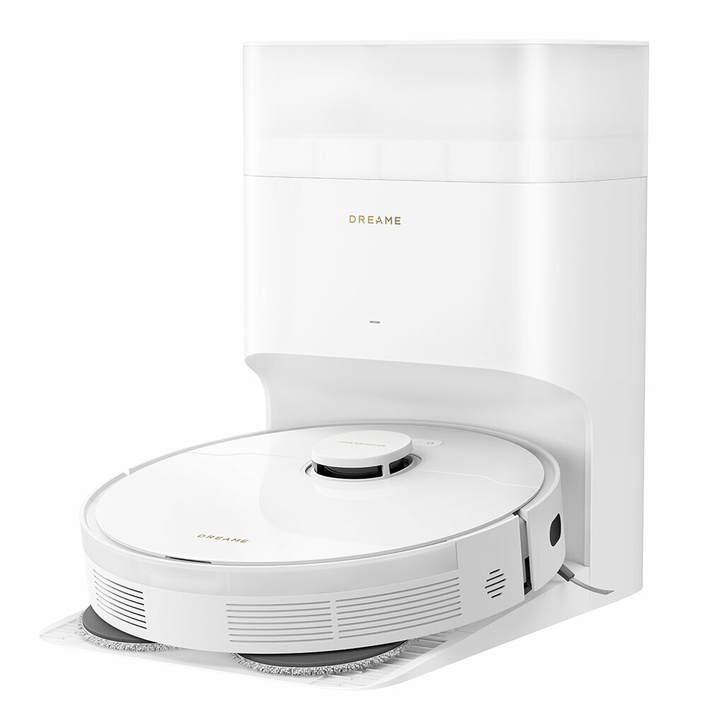 Dreame L10s Plus Робот-пылесос – Мощное всасывание 7000 Па, Тихая работа, Подъем швабры на 7 мм