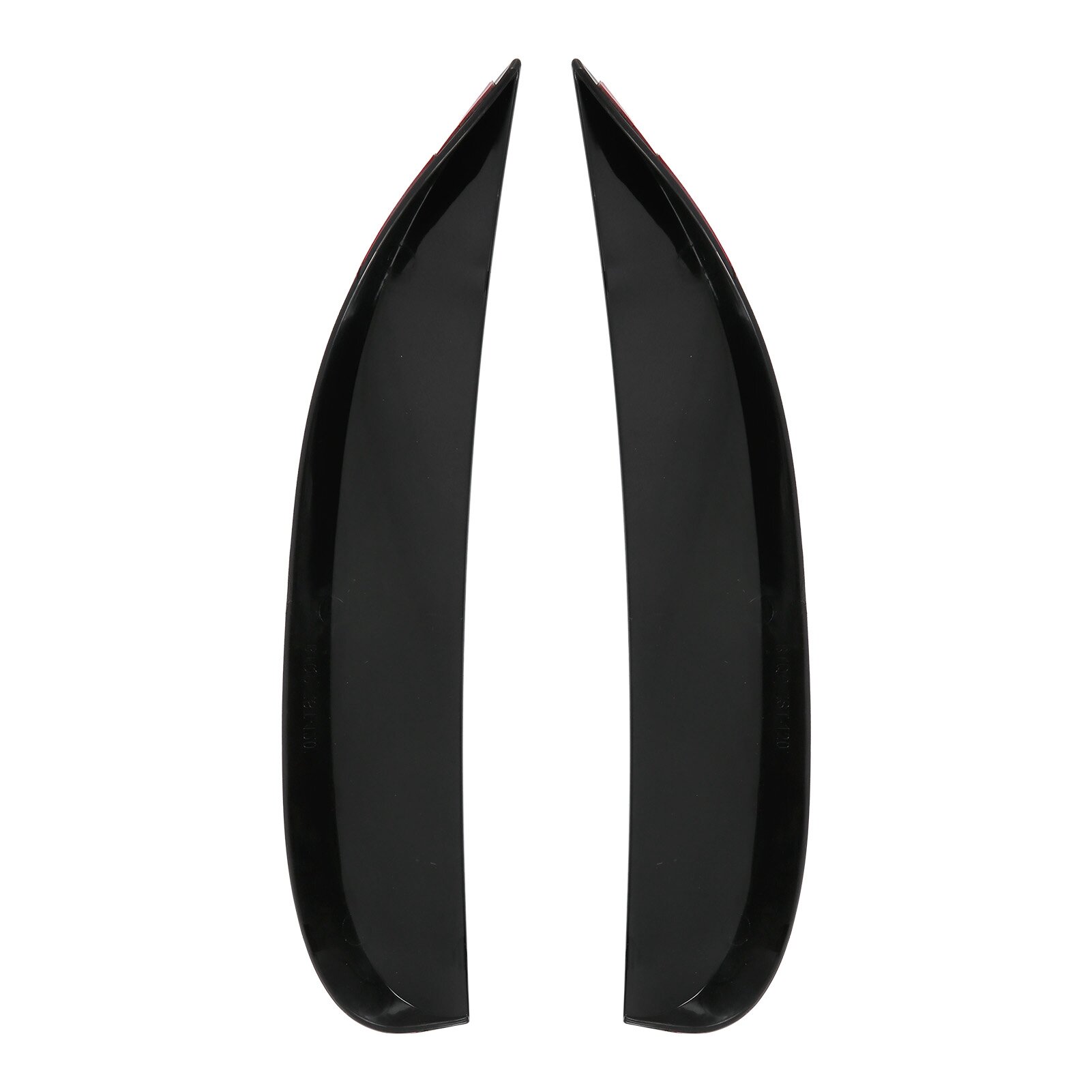 Дефлекторы (канарды) переднего бампера (2шт) для Mercedes C-Class W205 AMG 2019+