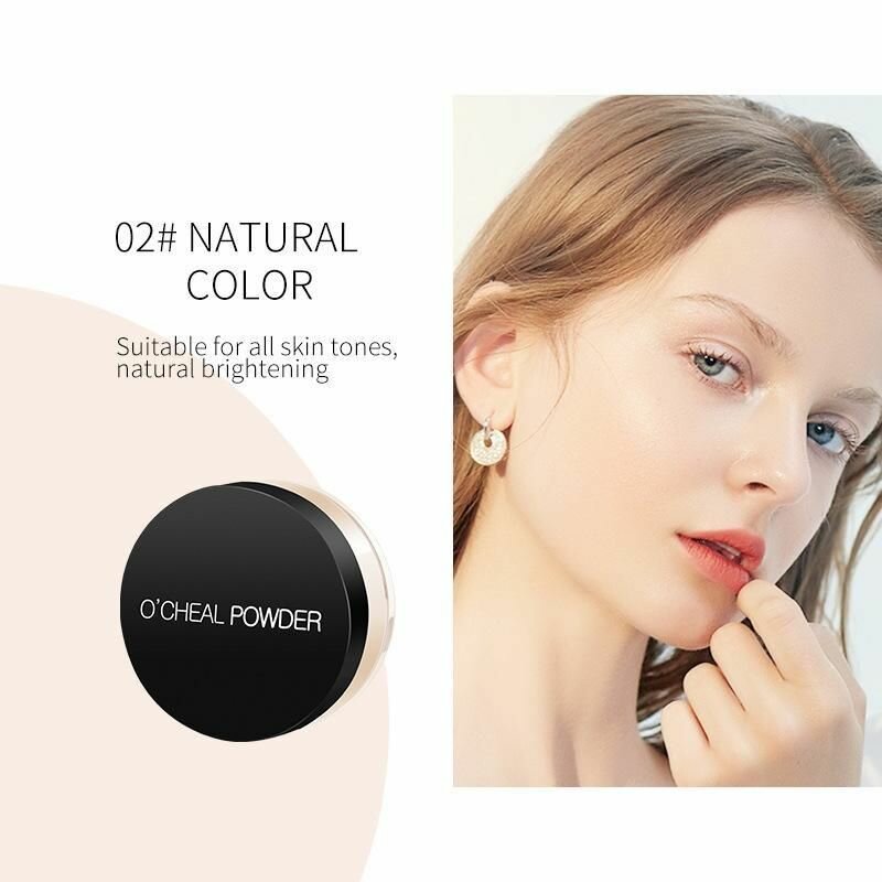 Матирующая рассыпчатая пудра с водостойким консилером и фиксирующим эффектом