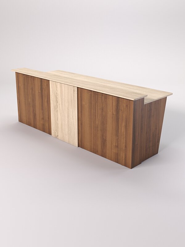 Стол президиума №12, Орех + Дуб Сонома. Производитель товара - компания Westcom.