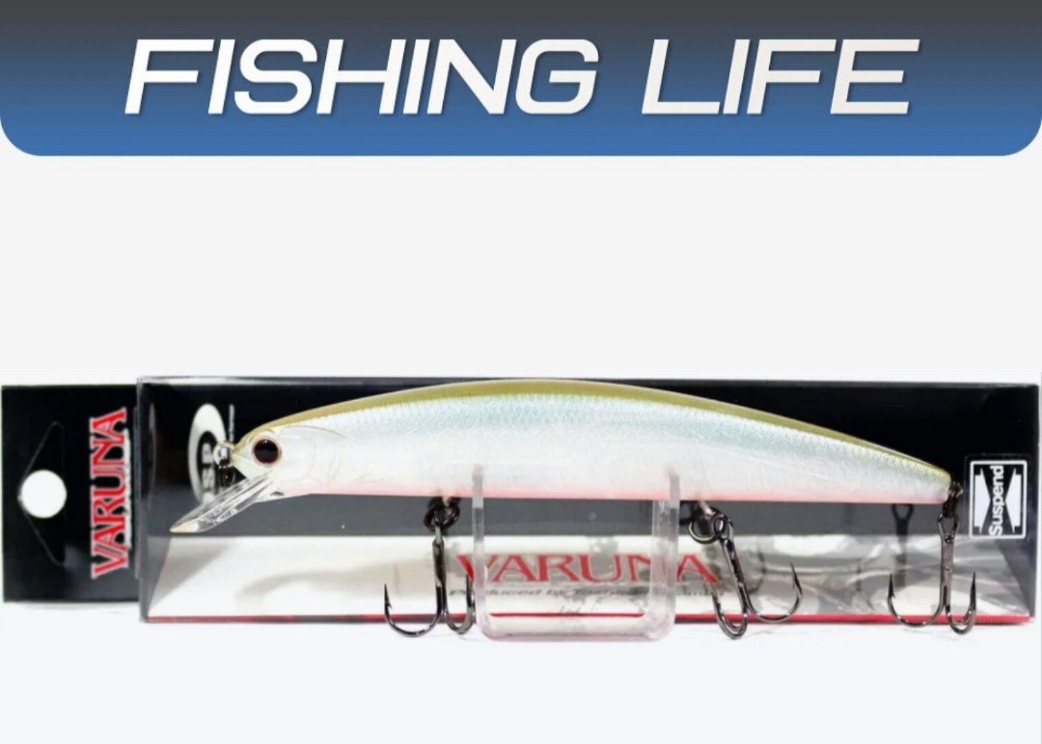 Воблер OSP ASURA VARUNA 110SP (суспендер, 110мм, 16гр) - GF-76 (GF SUPER WAKASAGI)