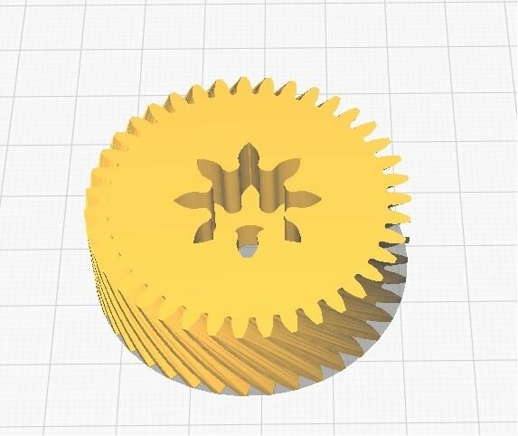 Шестерня Cactus CS-SH-12-20-4x12 (3D печать)