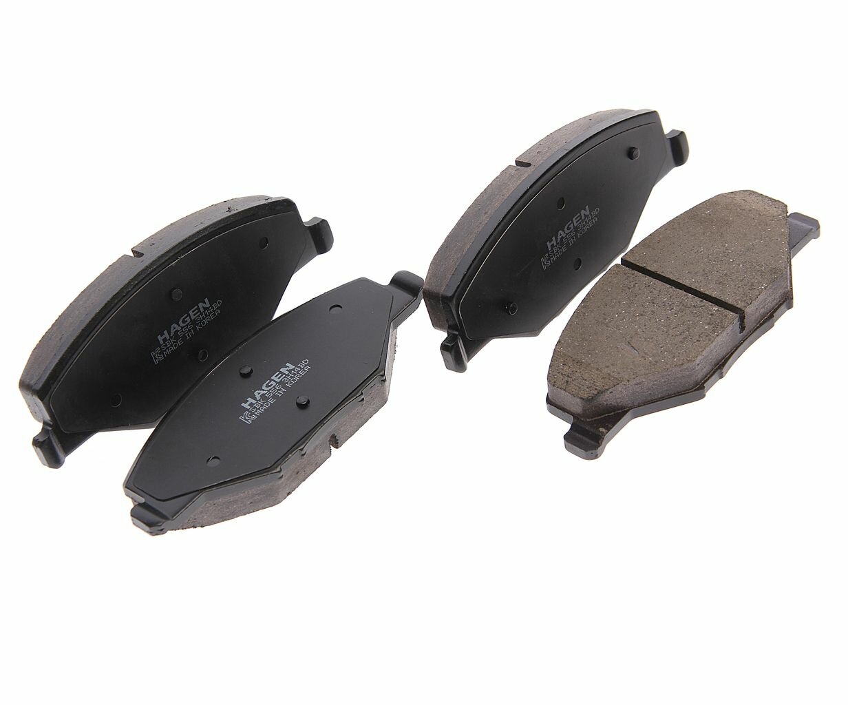 Колодки тормозные VW Polo Sedan (10-) передние (4шт.) HAGEN SANGSIN