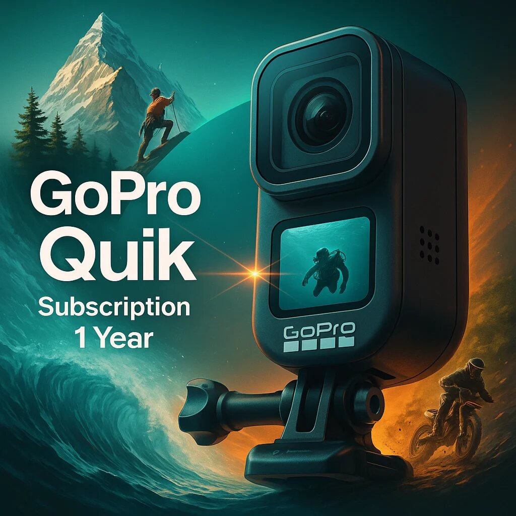 Подписка GoPro Quik | Срок: 12 Месяцев | На Ваш личный аккаунт!