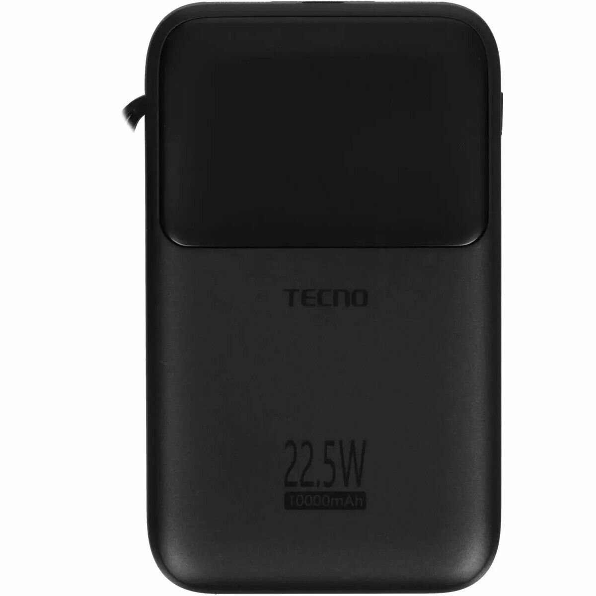 Внешний аккумулятор Tecno Pocket S101Q 10000mAh QC3.0/PD3.0 22.5W 2.4A 2xUSB-A/USB-C черный