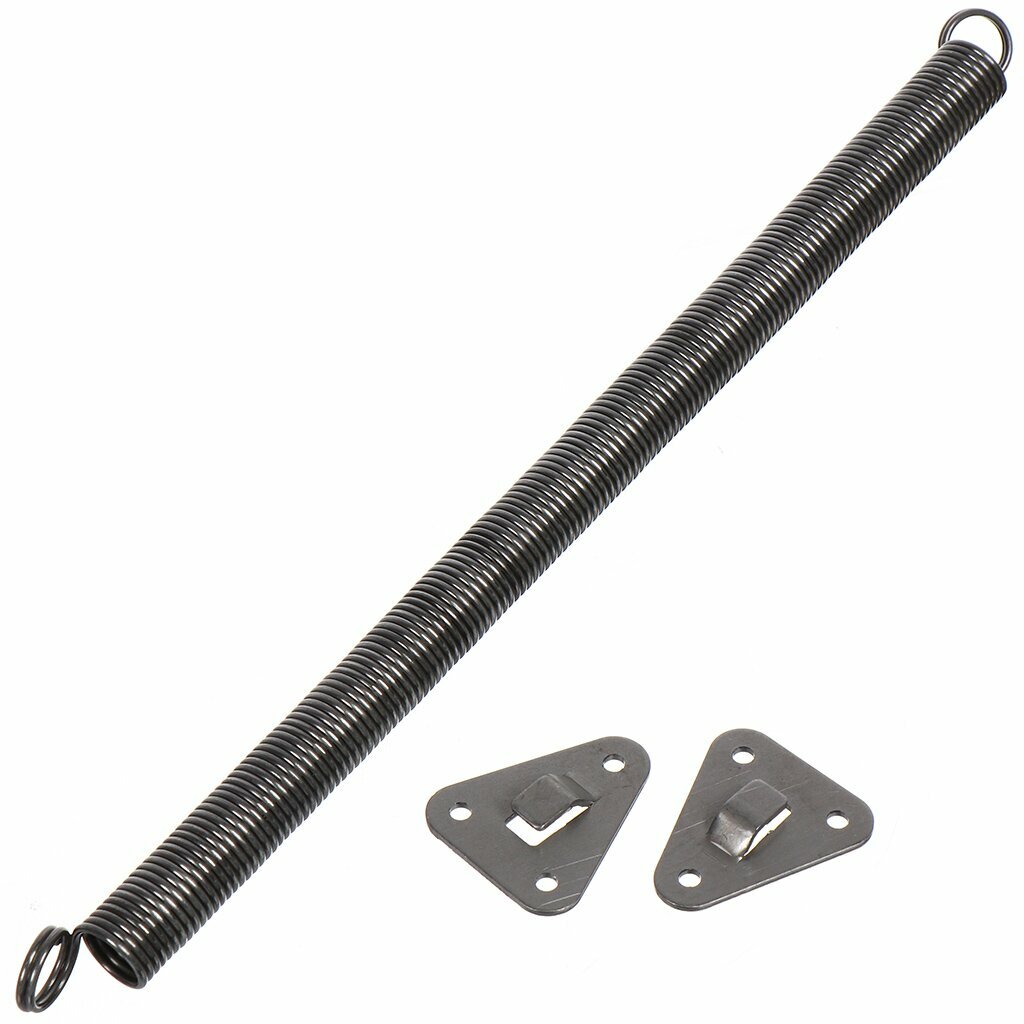Пружина дверная с креплением, 18.5х300 мм, металл, Россия, для комплектации и ремонта дверей