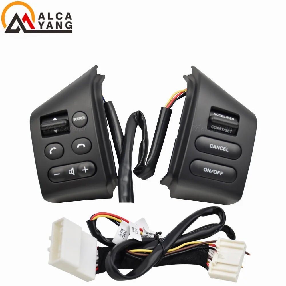 Автомобильные аксессуары кнопки управления на руль с подсветкой Серебряные Кнопки для Nissan Livina Tiida Sylphy, Model B