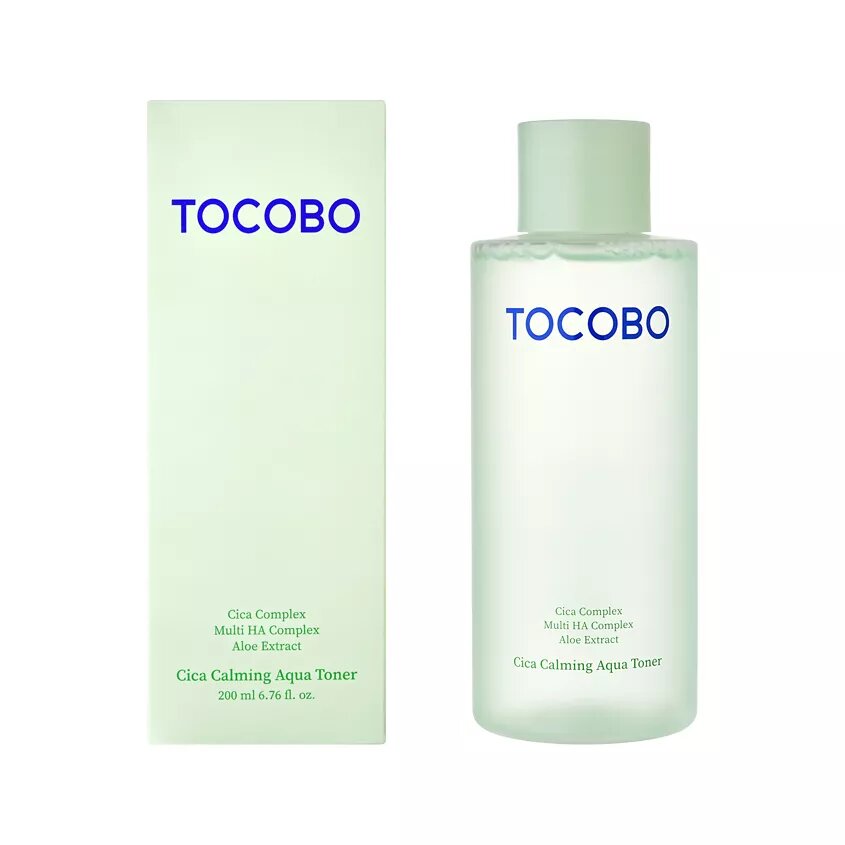 Тонер TOCOBO CICA CALMING, для лица, успокаивающий, с экстрактом центеллы, 200мл