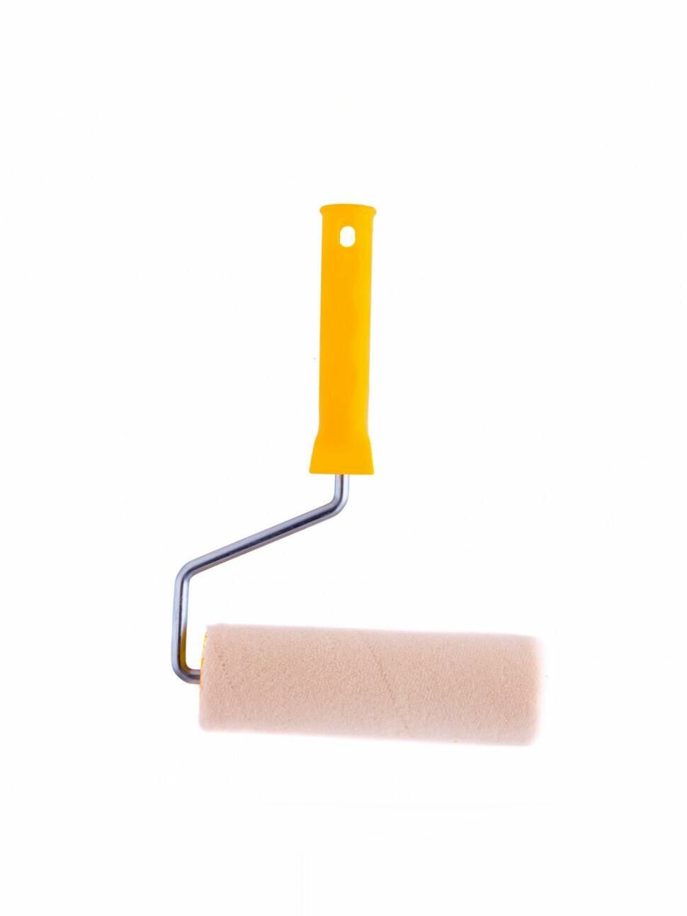 Валик "Лаки", 180 мм, ворс 5 мм, D 48 мм, D ручки 8 мм, Велюр Сибртех 80178