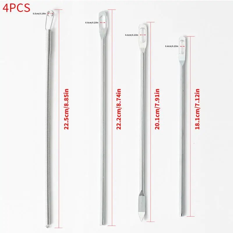 Набор нитевдевателей для шнурков 4 шт.