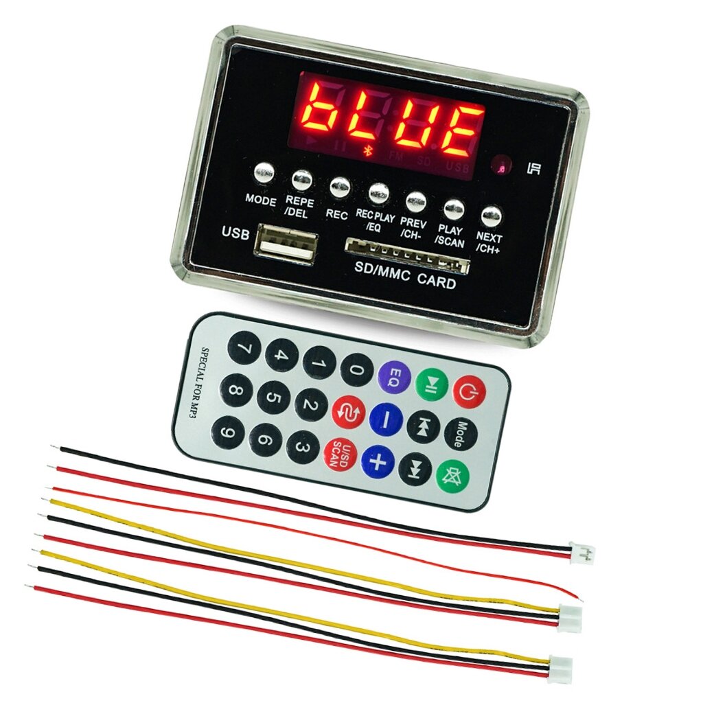 D111BT USB модуль декодирования MP3 с Bluetooth для автомобильной аудиосистемы