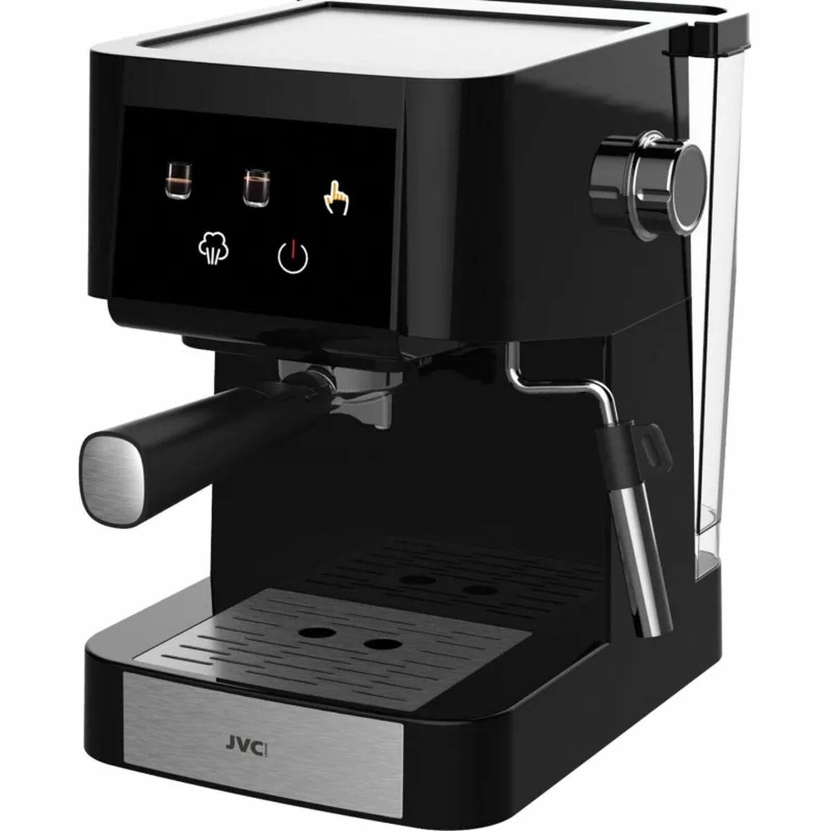 Кофеварка рожковая JVC JK-CF40 black, 950Вт, 20 бар (2237572)
